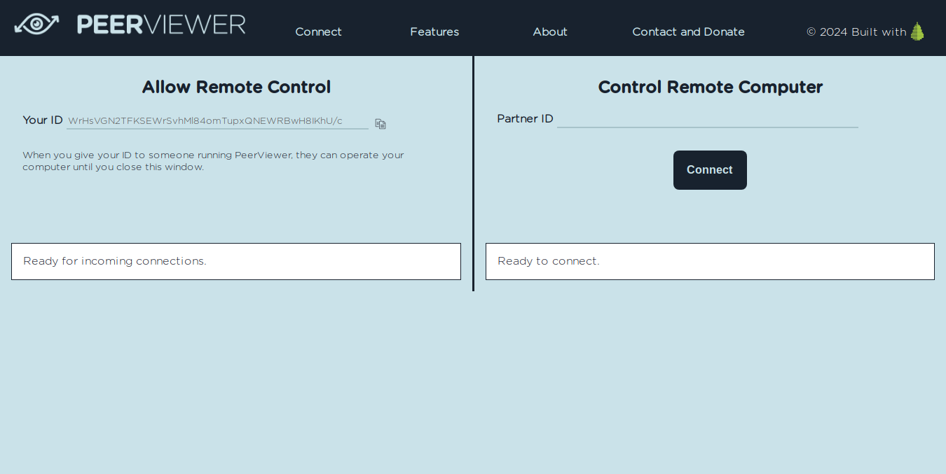 Github Peerviewercodebase Peerviewer Codebase For The Free Open Source Peer To Peer Remote